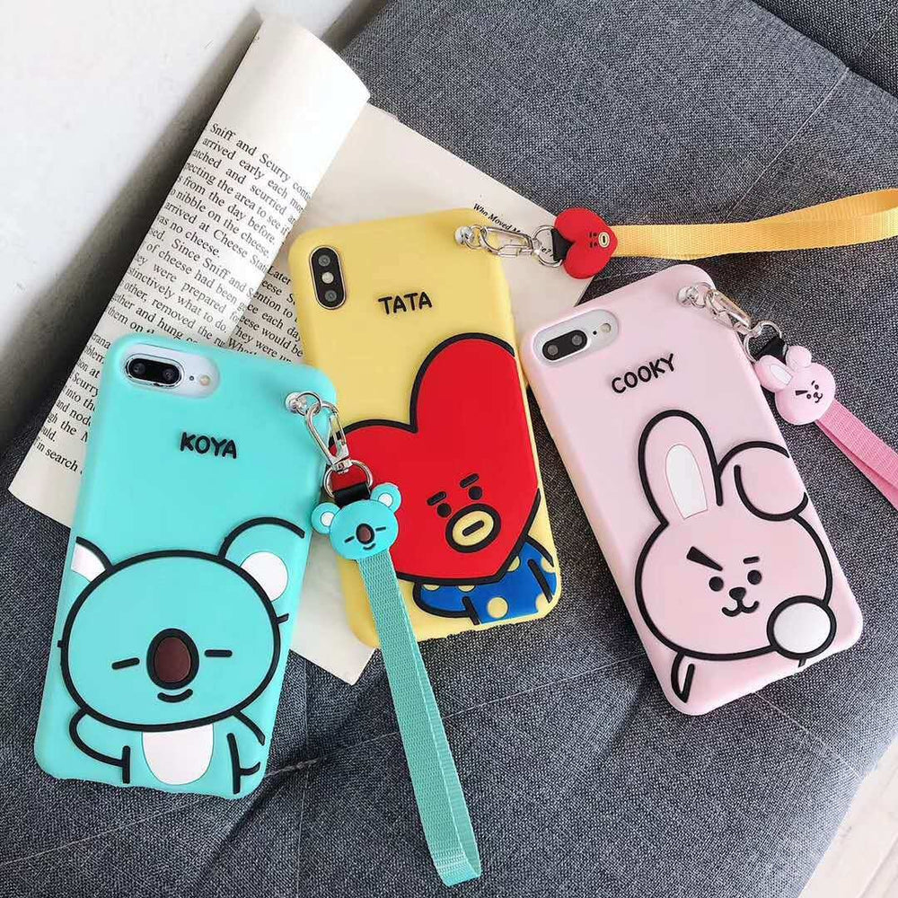 [BTS] BT21 TATA COOKY KOYA iPhone Case - Kpop FTW
